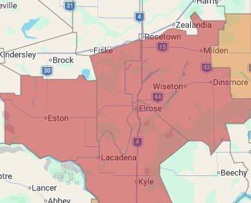 UPDATE: Power restored for Elrose area after pole repair ...