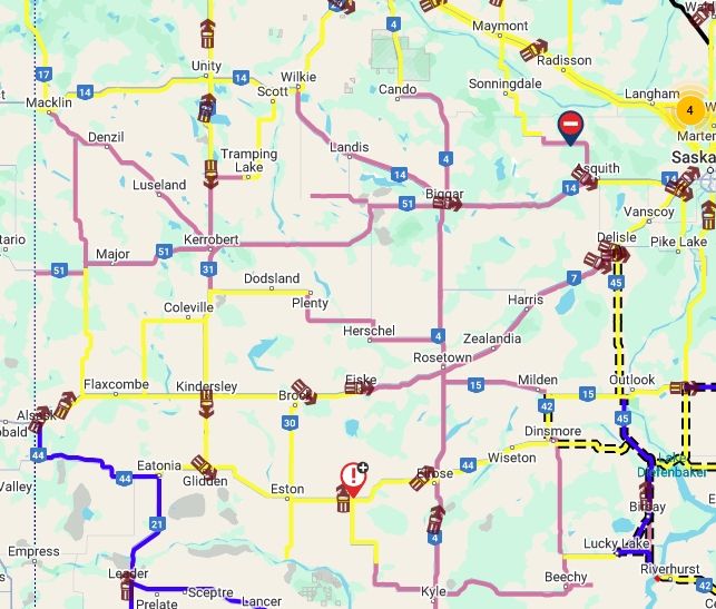 UPDATE: Highway 44 reopened, road conditions improving ...
