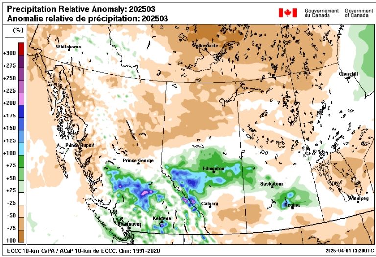 Mild and dry: A look back at March with Environment Canada ...