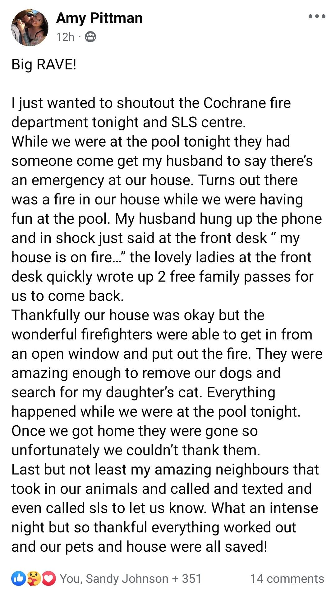 Cochrane Fire saves pets in Heartland - CochraneNow: Cochrane, Alberta ...
