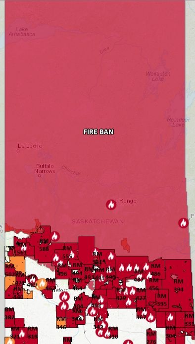 Expansion to Saskatchewan fire ban prohibits use of ATVs, UTVs ...