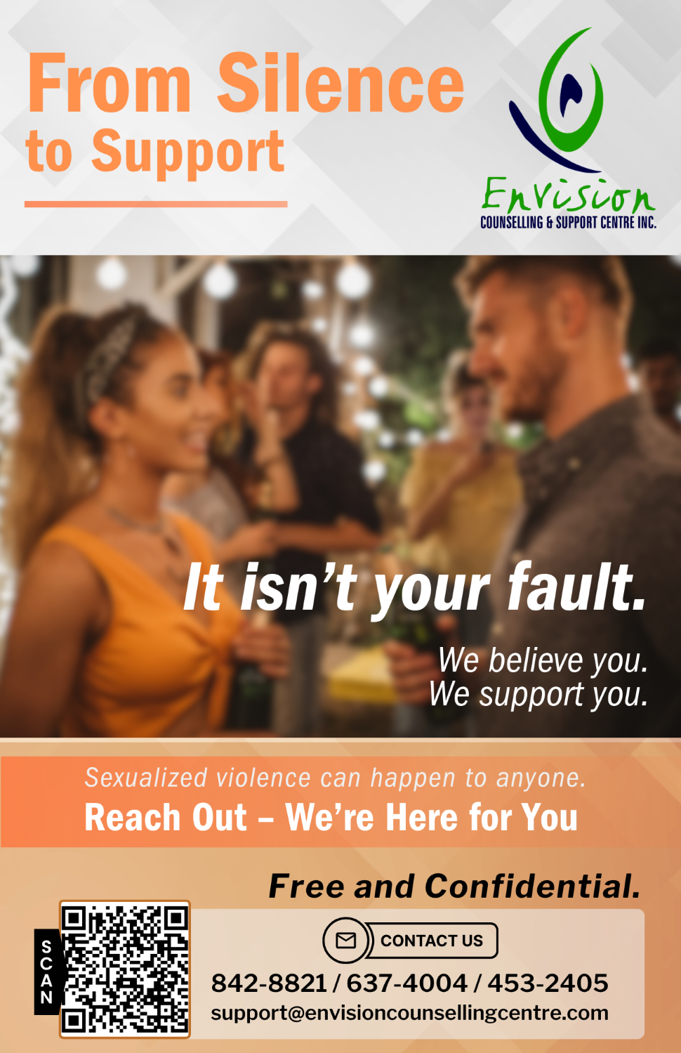 'Reaching out is safe, help is available' Envision launches new ...