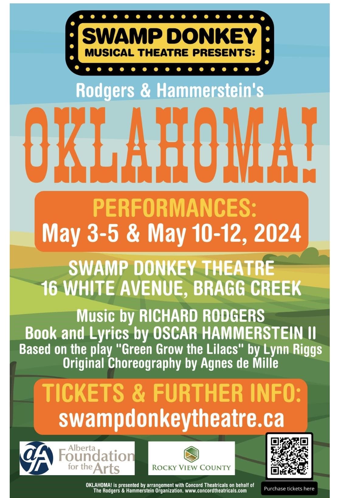 Swamp Donkey Theatre Presents 'Oklahoma!' - CochraneNow: Cochrane ...