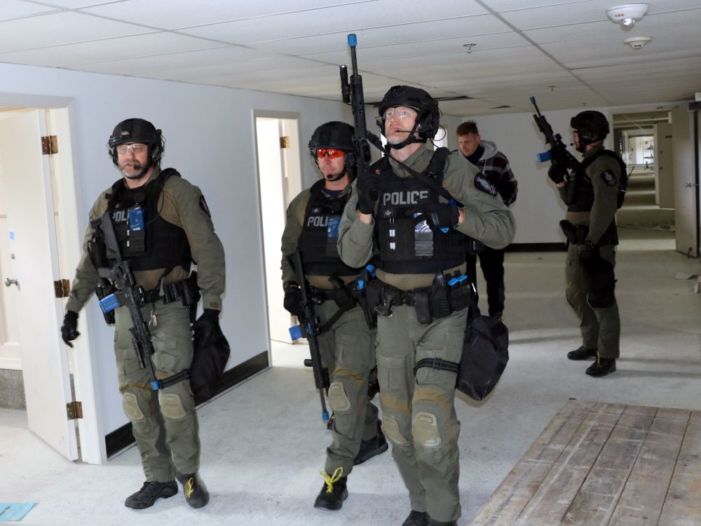 Moose Jaw's Tactical Response Team trains at former Valley View Centre ...