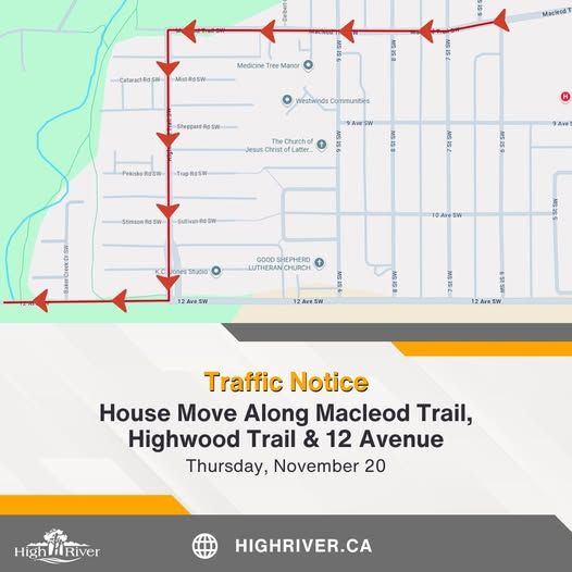 Heritage home moving out of High River on Nov. 20 - HighRiverOnline.com ...