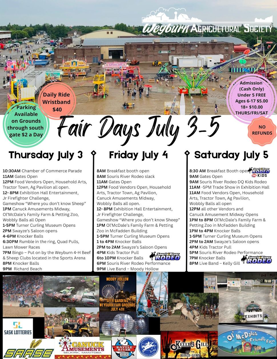 Weyburn Agricultural Society Fair Days continue: Midway opens today ...