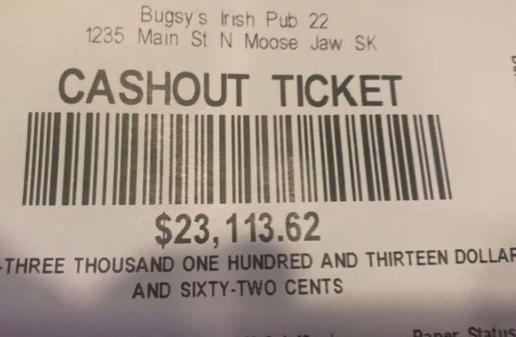 Luck of the Irish strikes again at Bugsy's! VLT winner claims $23K ...