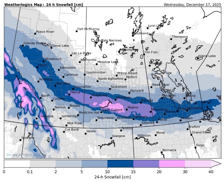 Alberta clipper expected to bring blizzard like conditions ...