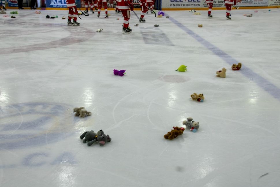 Ice Wolves spoil Teddy Bear Toss night with win over Wings ...
