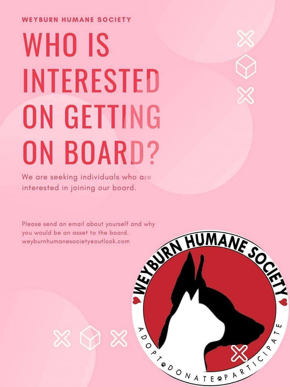 Weyburn Humane Society's Annual General Meeting: Nominations and voting ...