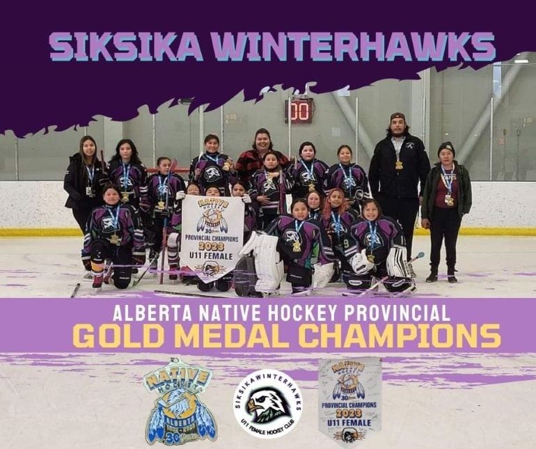 Siksika Winterhawks win it all in provincials - StrathmoreNow.com ...