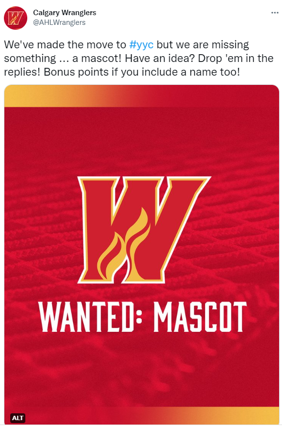 Anyone have any new mascot ideas? - DiscoverAirdrie.com - Local News ...