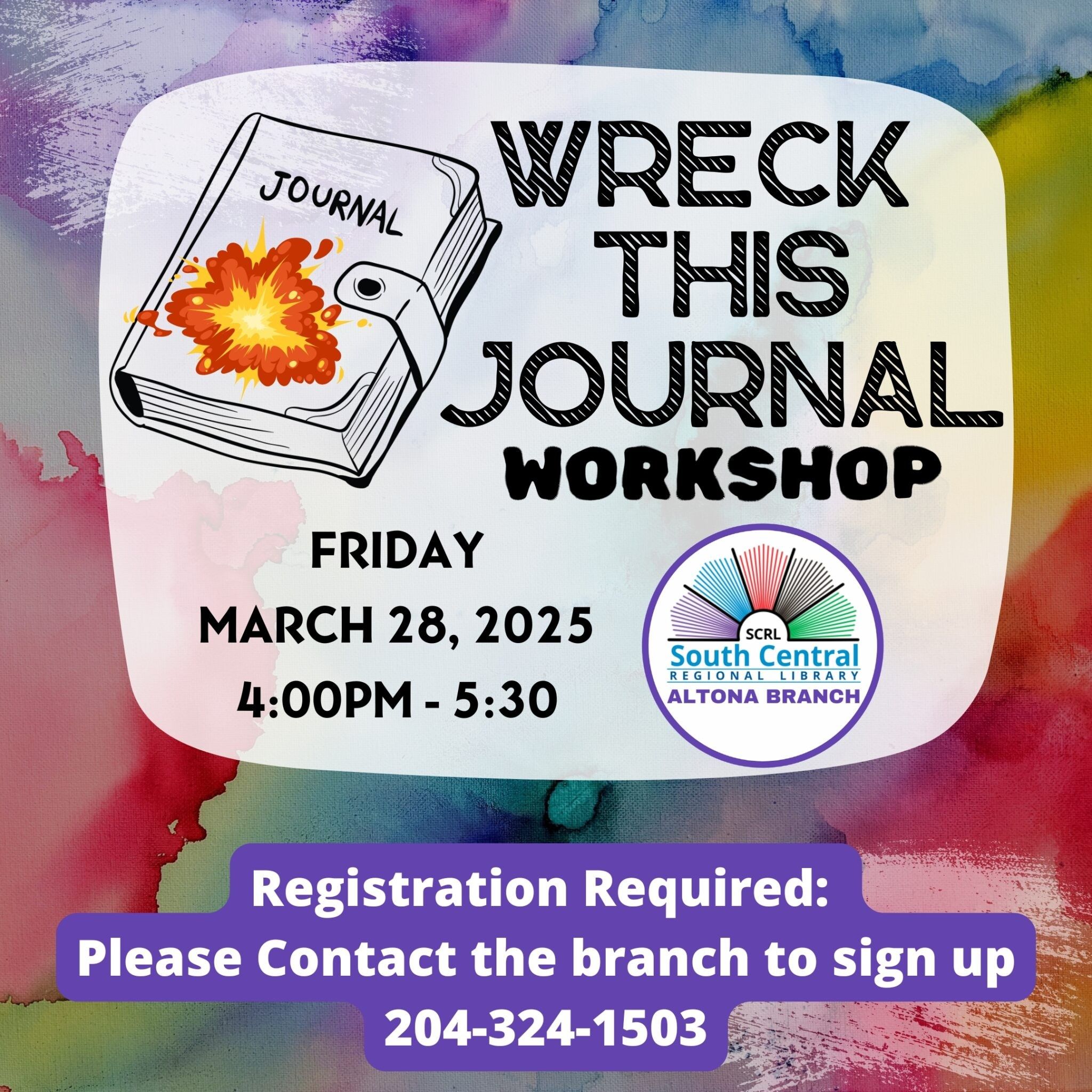 Wrecking journals and prize opportunities, the Altona Library is busy ...