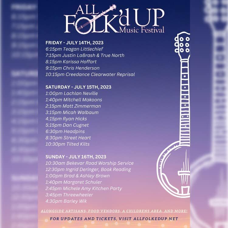Dan Cugnet to open up for Canadian icons at All Folk'd Up Music ...