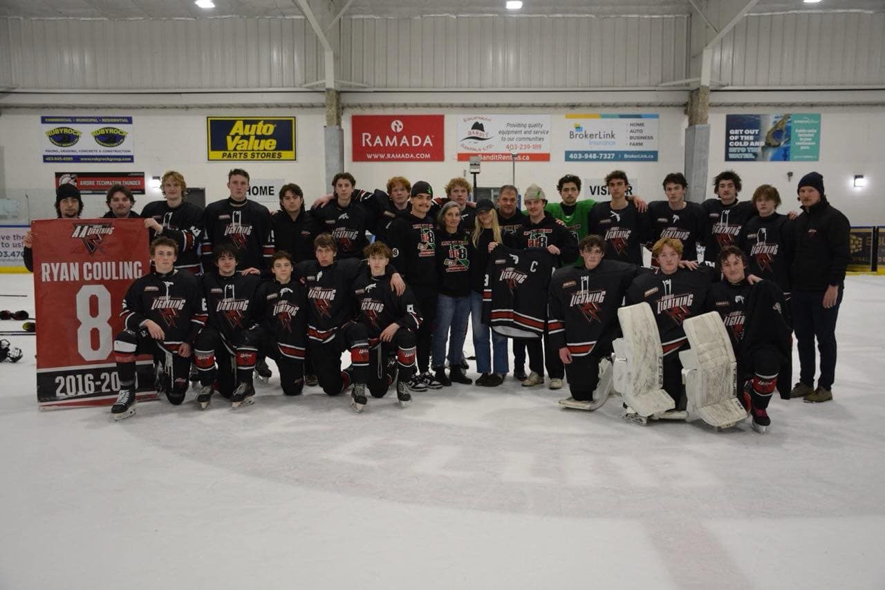 Airdrie athletes carry on the legacy of a late hockey player who fought ...