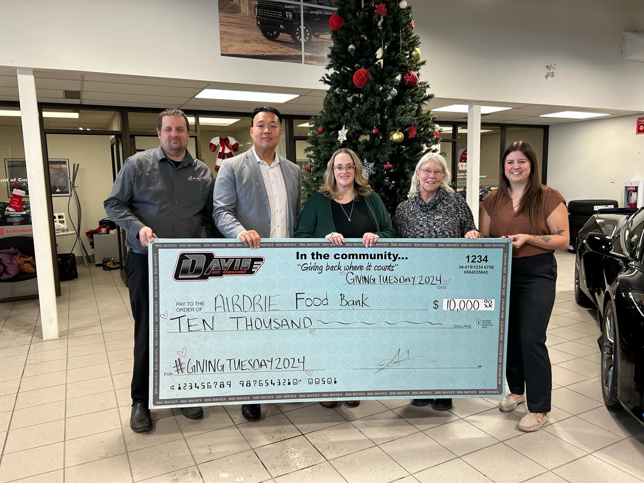 Airdrie business marks Giving Tuesday with donations to local ...