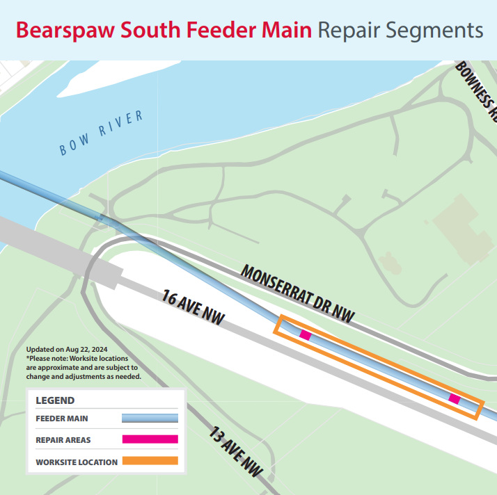 Major Calgary water main repairs start early: What you need to know ...