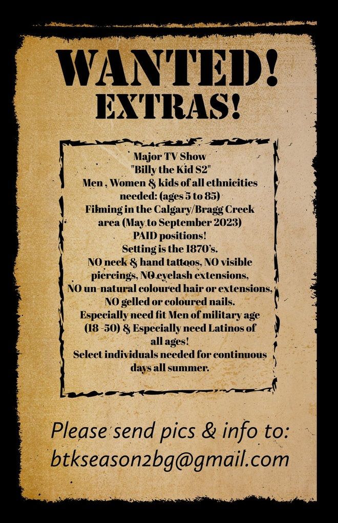 Season two of Alberta shot series is returning with a casting call for ...