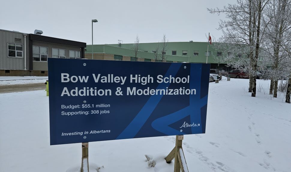 Design finalized, expansion of Bow Valley High on schedule ...