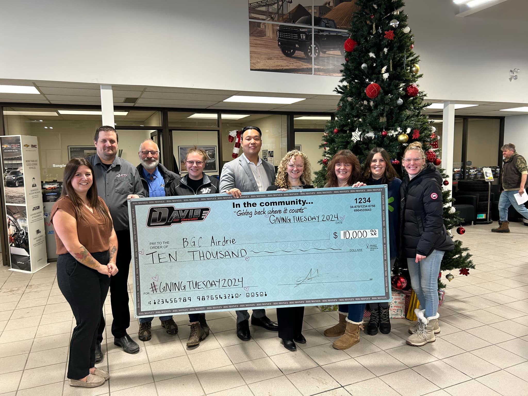 Airdrie business marks Giving Tuesday with donations to local ...