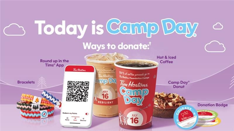 Tim Horton's Camp Day is back, giving Manitoban kids lasting summertime ...