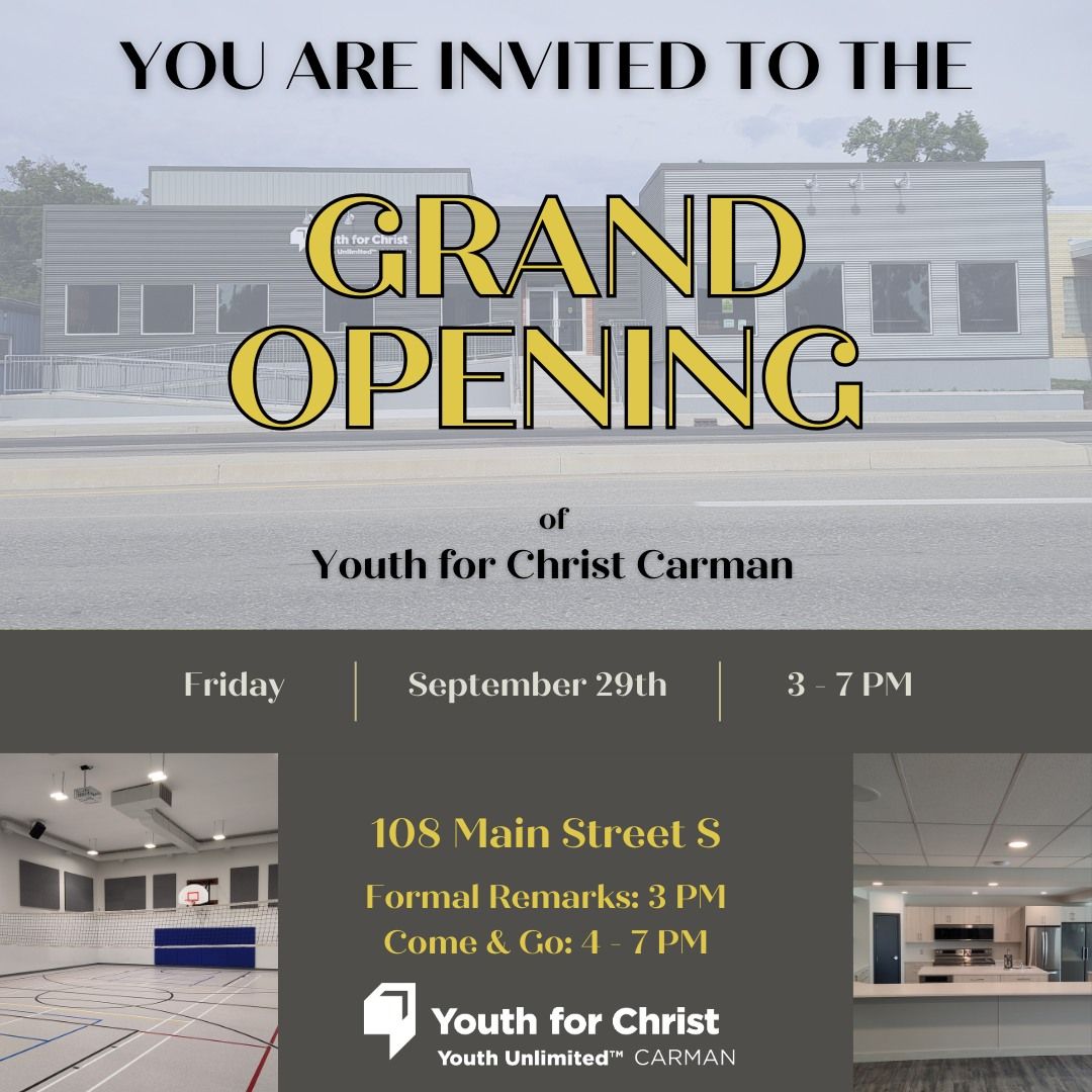 Carman YFC excited to show off new drop-in centre - PembinaValleyOnline ...