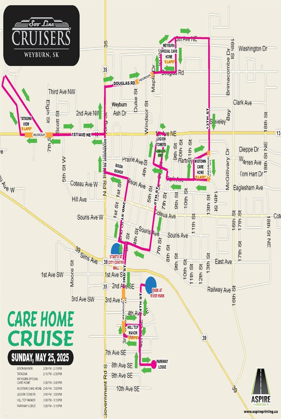 Today: Soo Line Cruisers to take a cruise by Weyburn's Care Homes ...