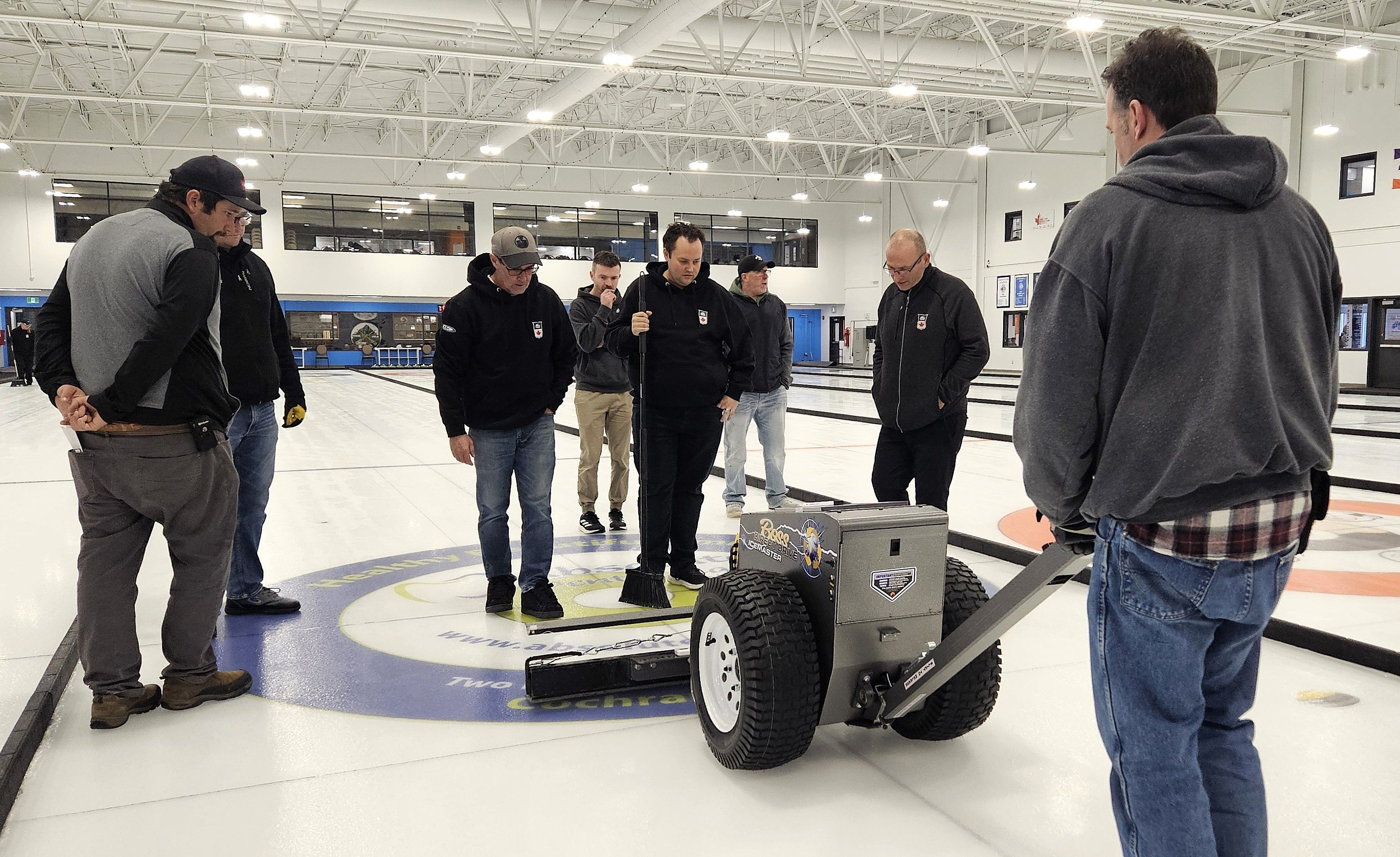 Cochrane hosts national curling ice technician training - CochraneNow ...