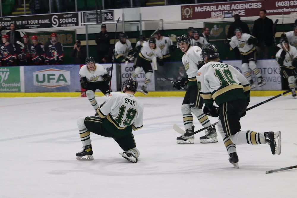 Spak forces game seven with a heroic overtime goal - OkotoksOnline.com ...