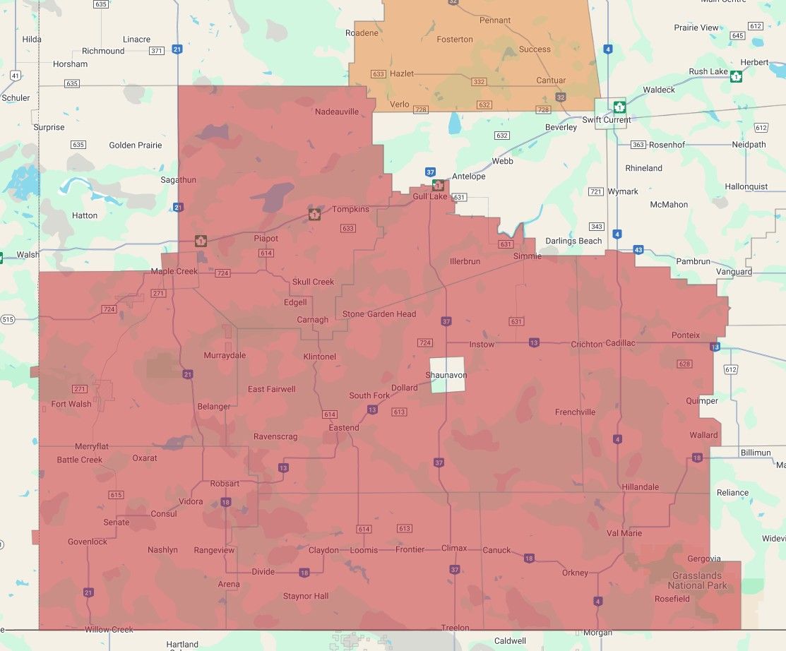 Widespread power outage leaves southwestern Saskatchewan in the dark ...