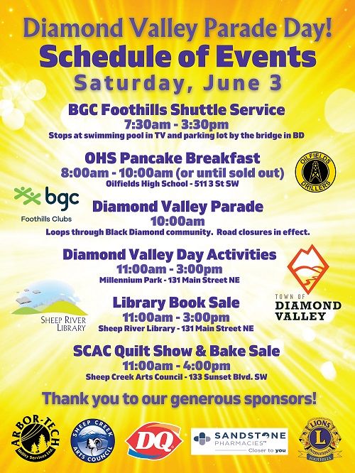 Diamond Valley Parade route map - HighRiverOnline.com - Local news ...