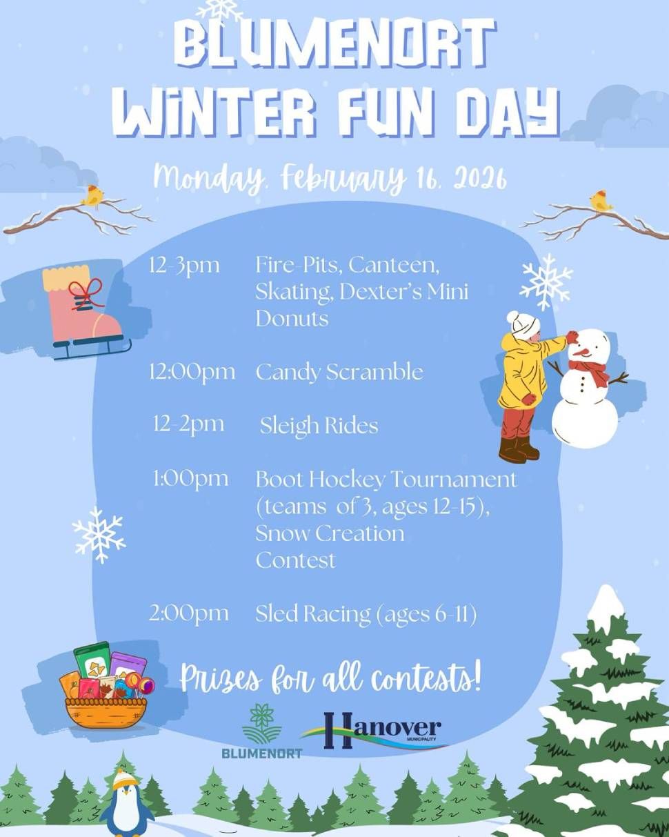 Blumenort celebrates the season with Winter Family Fun Day ...
