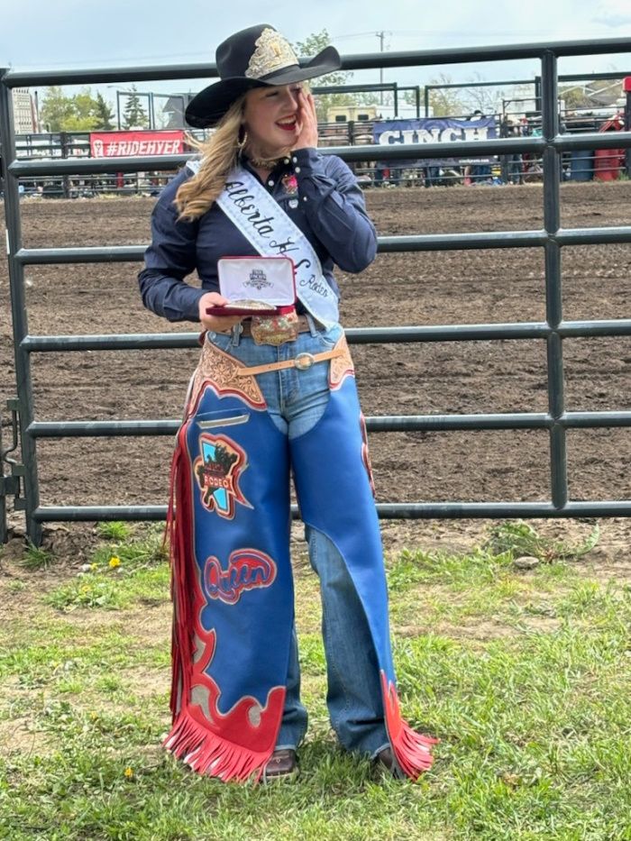 Local student Emily Hopp crowned Miss Alberta High School Rodeo 2024 ...