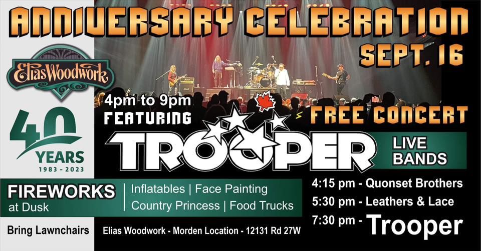 Elias Woodwork celebrating forty years of growth, success and community ...