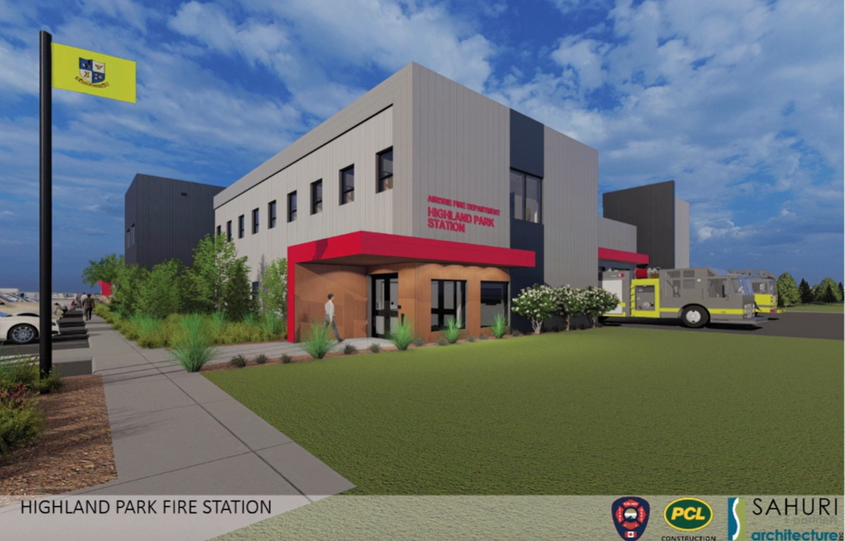 Airdrie’s fourth fire station: Built to last 50+ years, construction ...