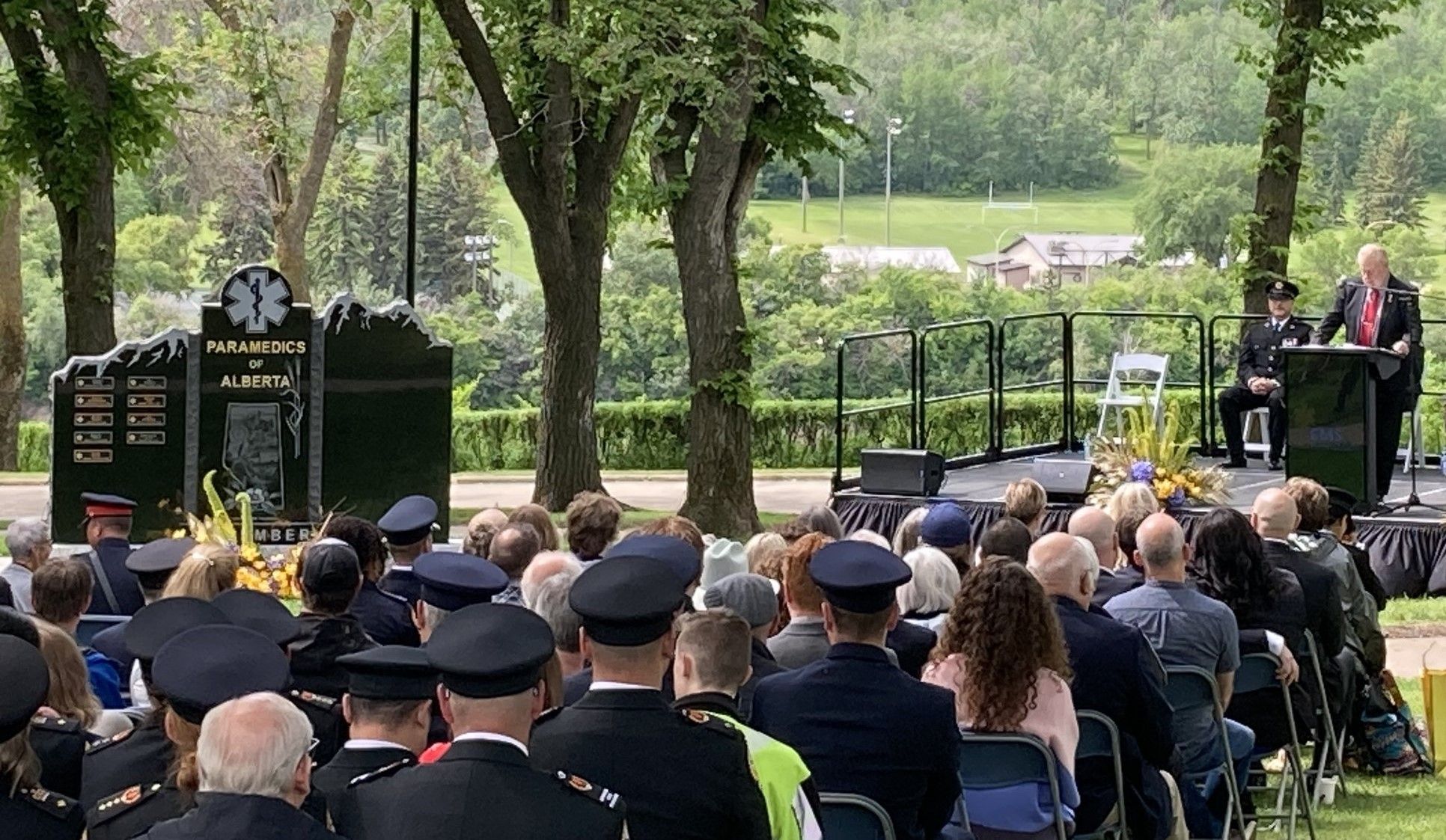 Paramedic Memorial dedication moving says CAG chair - CochraneNow ...