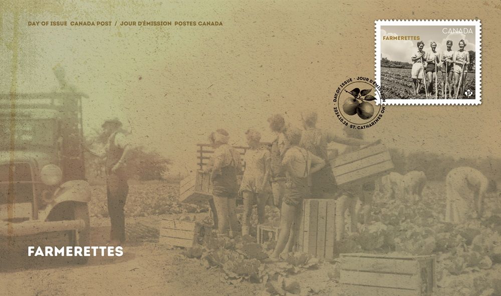 Women and teens are commemorated for farming during both World Wars ...