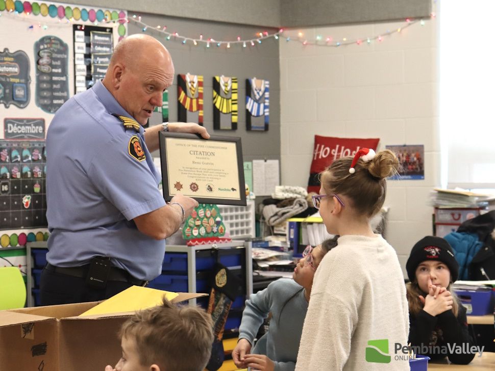 Morden student, grade 4, wins provincial fire prevention competition ...