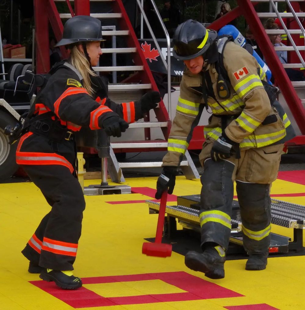 Okotoks firefighters bitten by the FireFit bug after competing in ...