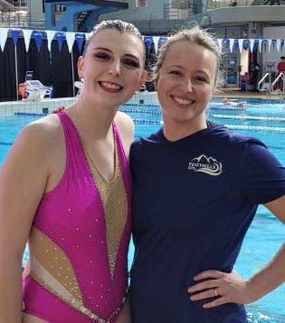 Local artistic swim team swims circles around the competition ...