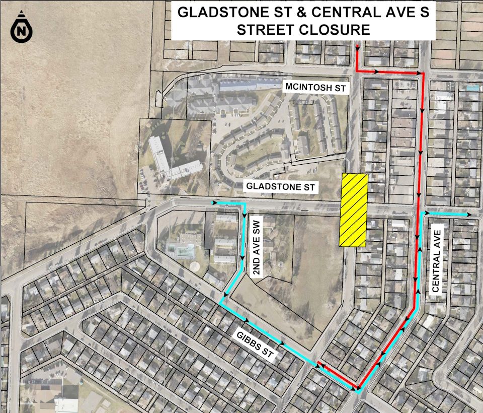 Intersection along Central Avenue South set for closure ...