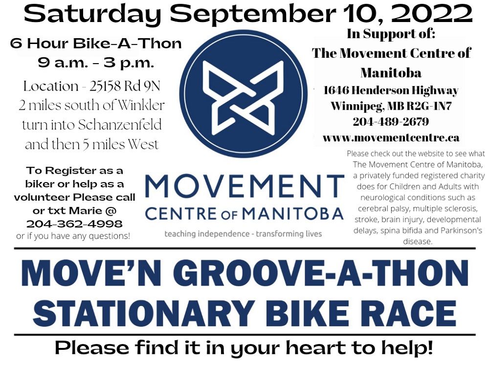 Move'N Groove-A-Thon Stationary Bike Race returns this Saturday ...