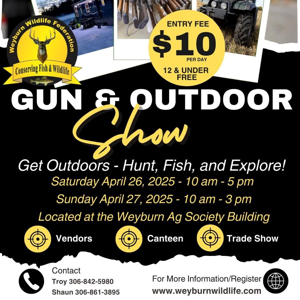 Weyburn Wildlife Federation hosting first gun and outdoor show in over ...