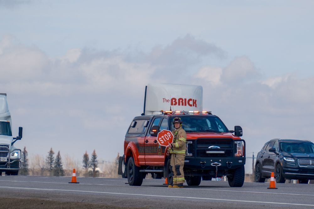 Two vehicle collision on Highway 2 east of Okotoks - OkotoksOnline.com ...