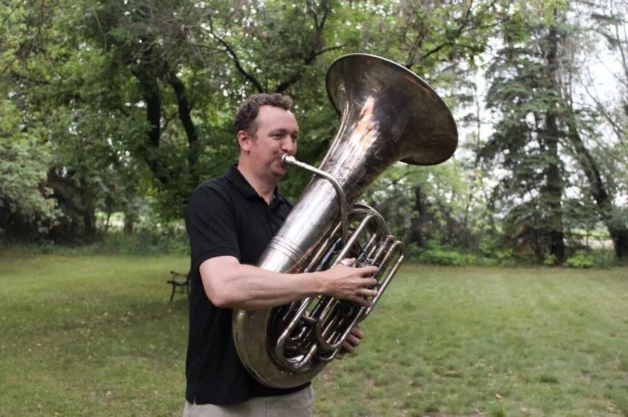 Back in brass: Saskatoon musician’s tuba returned after six years ...