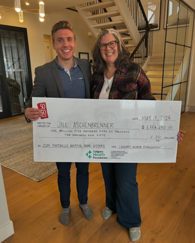 Wheatland County resident wins big in Foothills Hospital Home Lottery ...