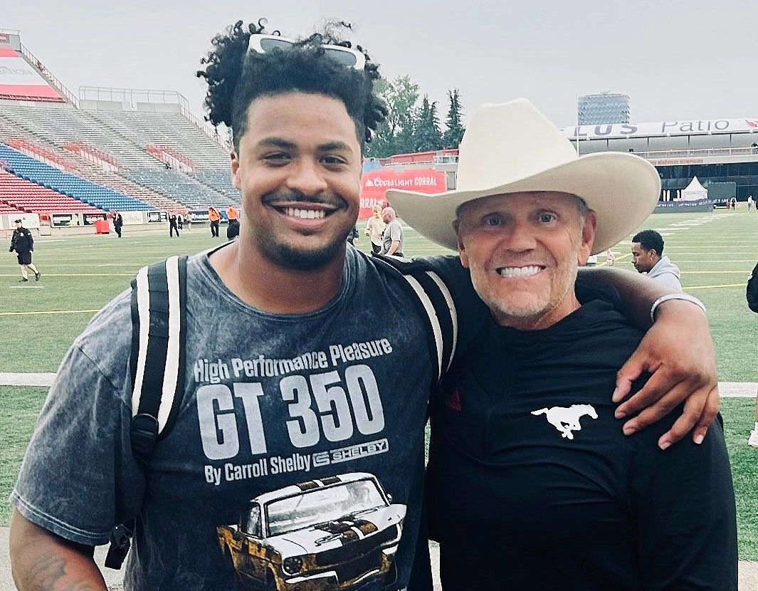 Justin Sambu makes a splash in his debut with Stamps - CochraneNow ...