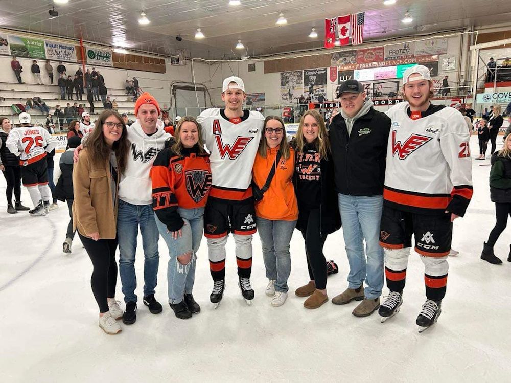 "We are here to make some noise," proud mom of Winkler Flyers' Lucas ...