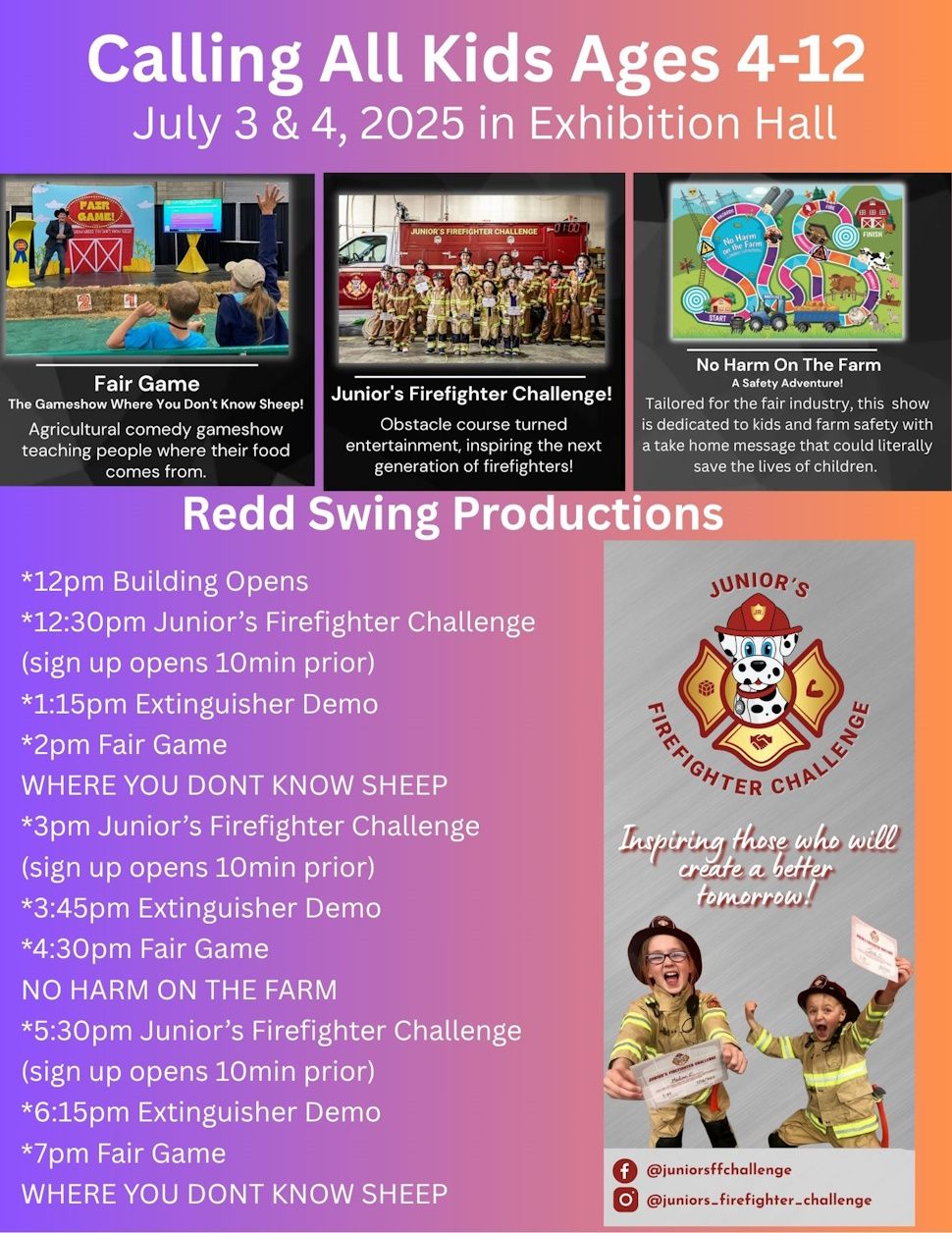 Weyburn Agricultural Society's 116th annual Fair Days: schedules ...