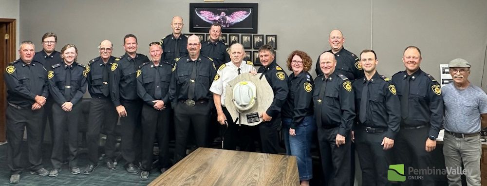 Miami Fire Chief Larry Mansell honoured for 49 years of service ...